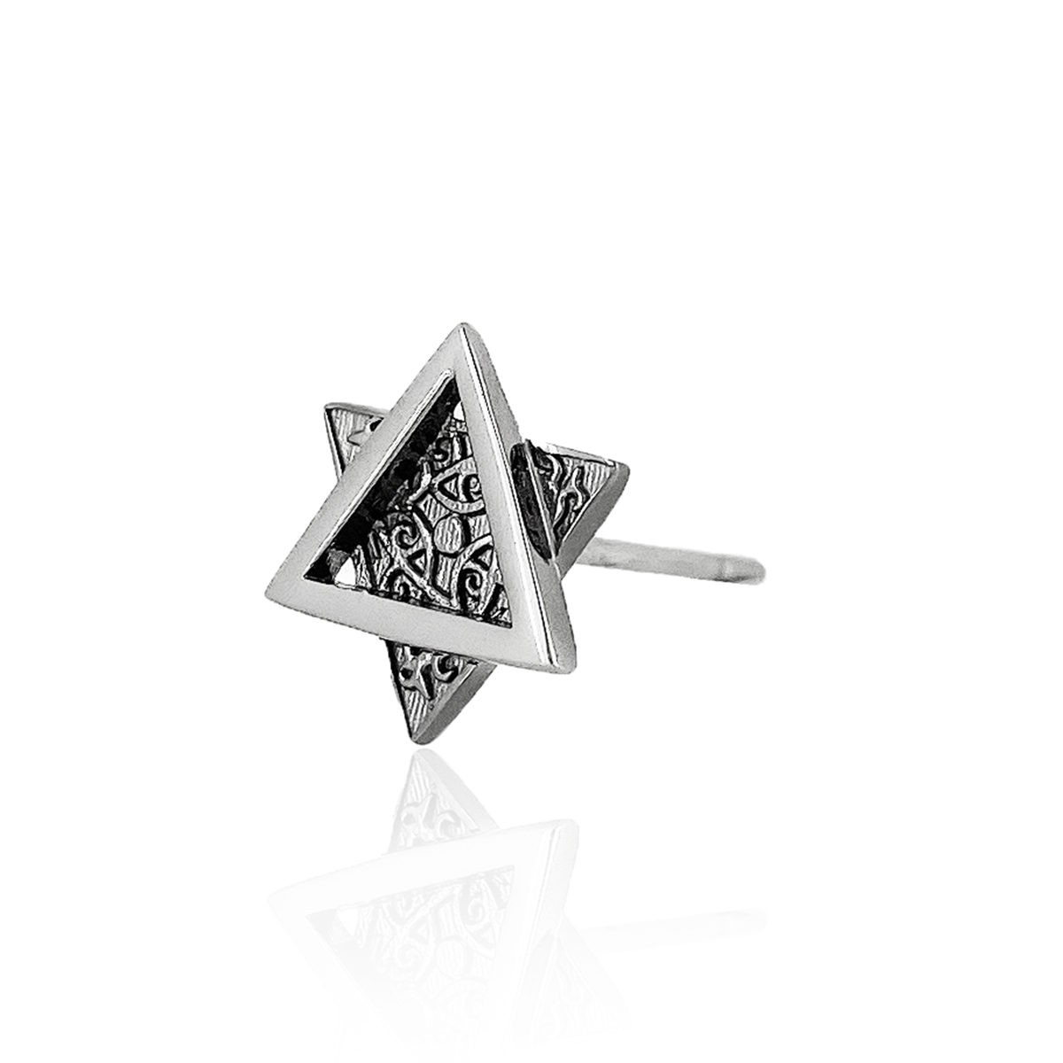 クラシックヘキサグラムピアス(片耳用) / SGP-176CL – BLESS