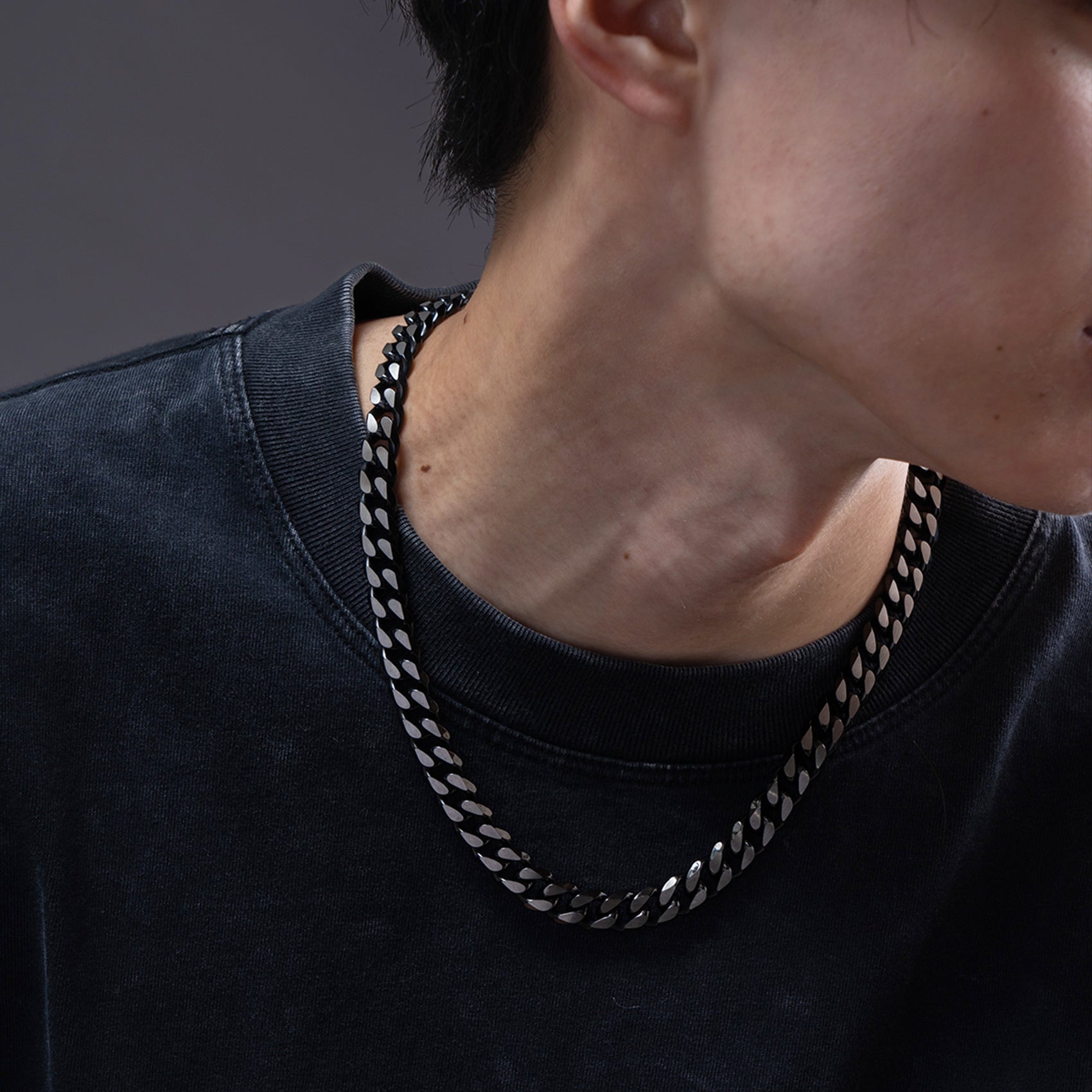 ブラックチェーンネックレス / BSN-701 – BLESS